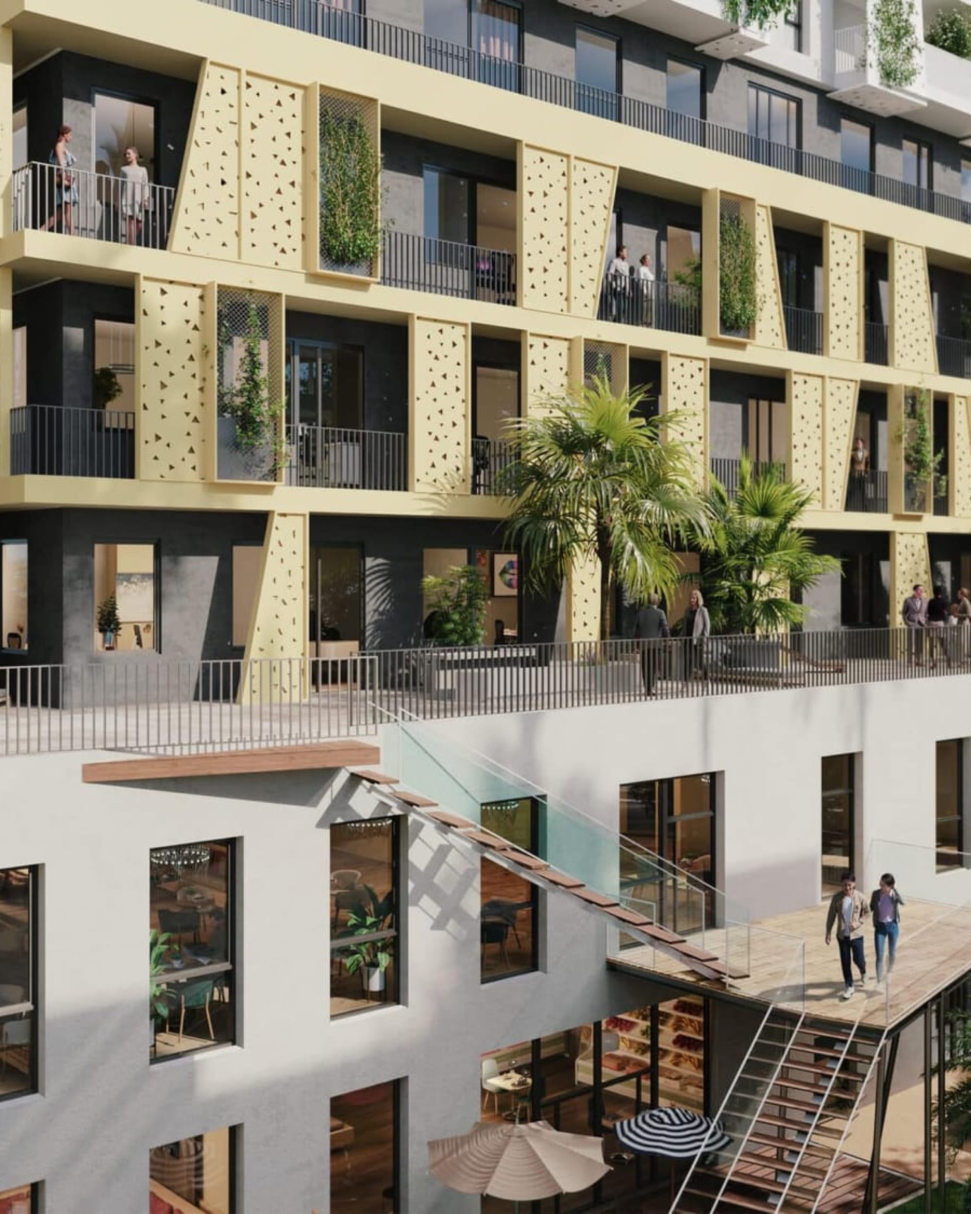 Par l'Agence Miralles Architectes - Audace et Singularité à Rive Gauche