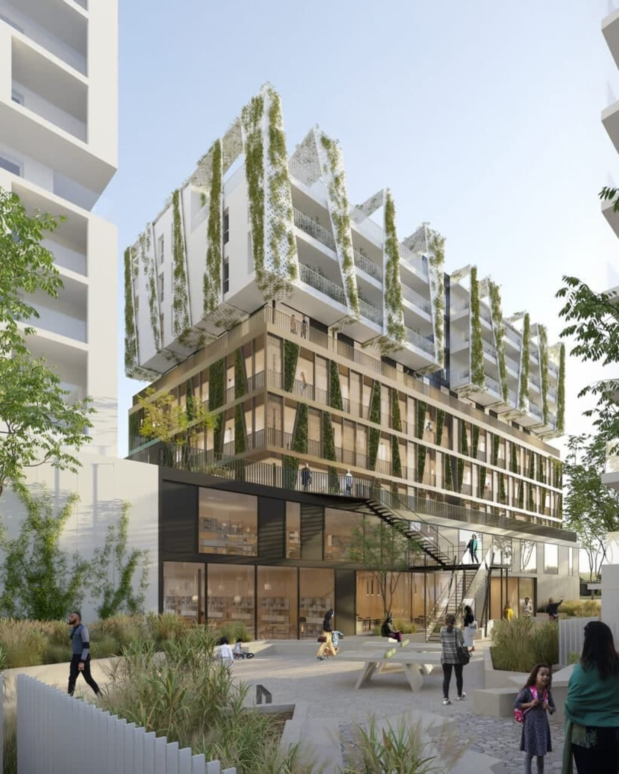 Par l'Agence Miralles Architectes - Audace et Singularité à Rive Gauche